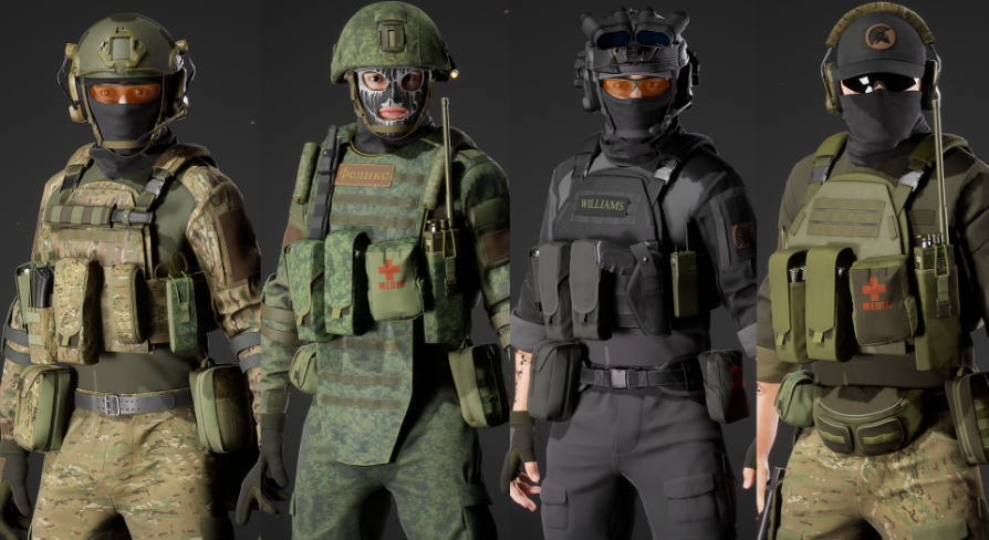 Spetsnaz Soldier Uniform