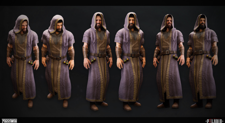 Modular Sorcerer - Male Humans - Fantasy Collection：キャラクター - UE マーケットプレイス