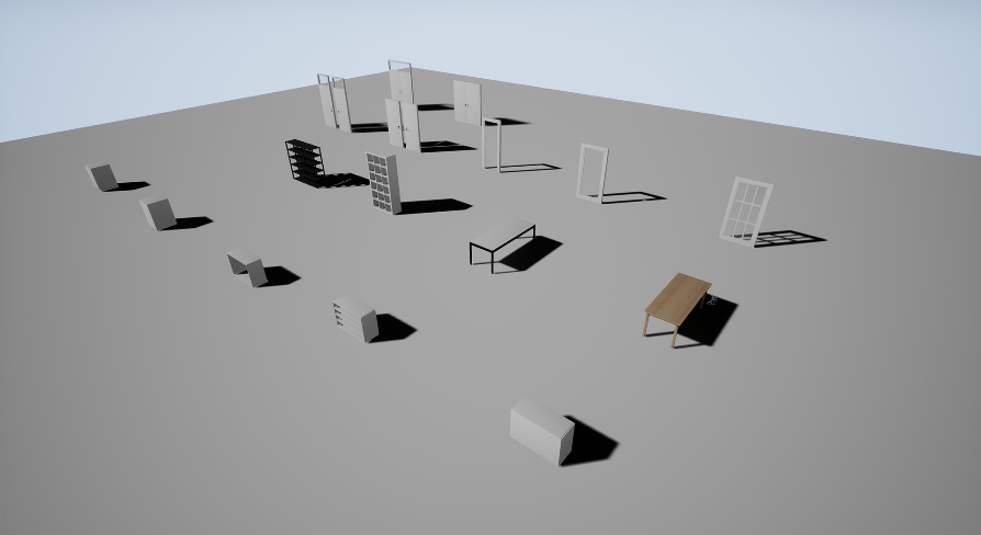 Modular Architectural Elements in Blueprints - UE Marketplace