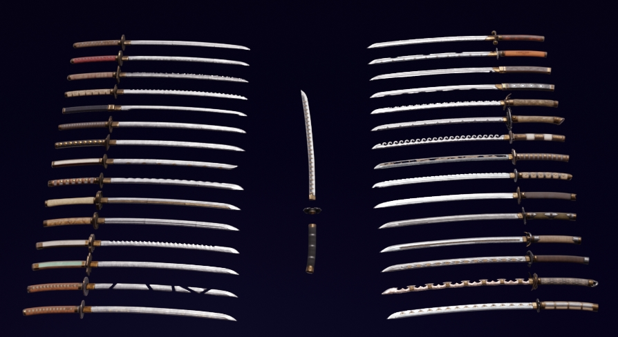 Modular set of katanas in Weapons - UE Marketplace