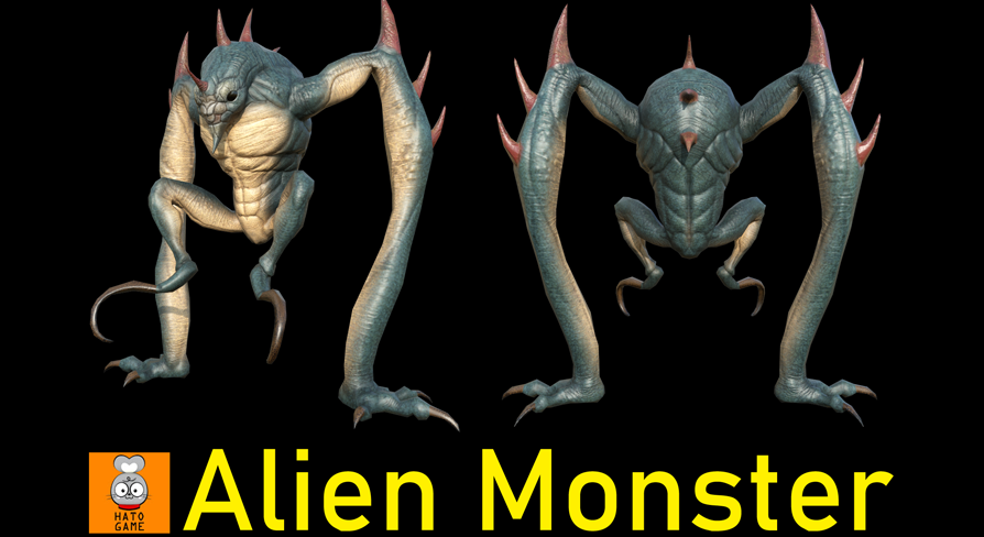 Monster : Alien in Characters - UE Marketplace