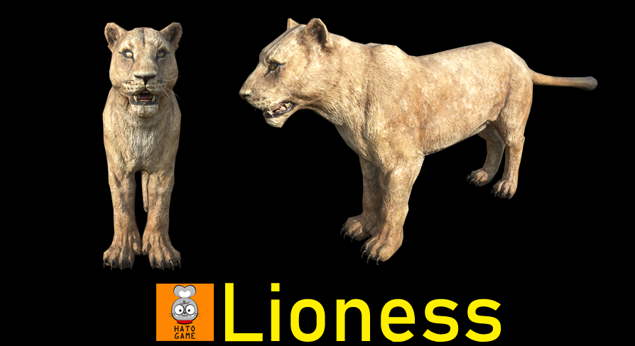 Monster : Lioness in Characters - UE Marketplace