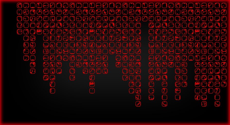 More Xeno Runes: Alien Alphabet UI UMG and Decal Series in 2D Assets ...