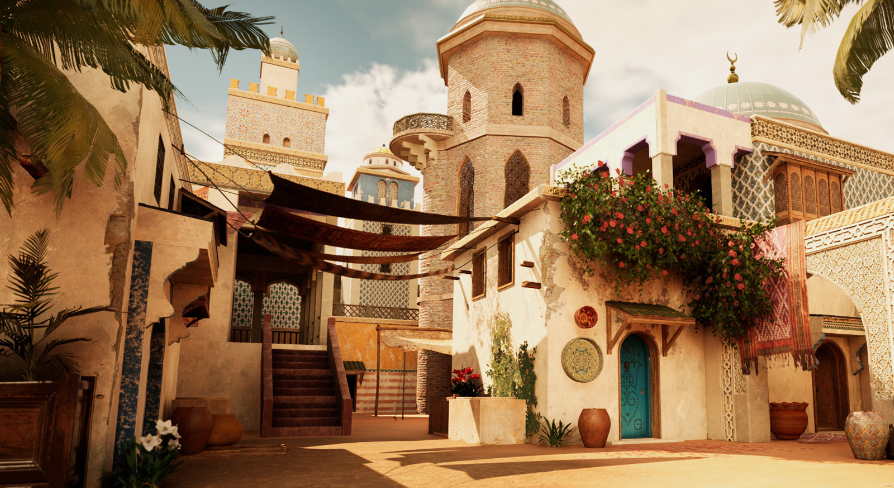 Middle East Desert Cities