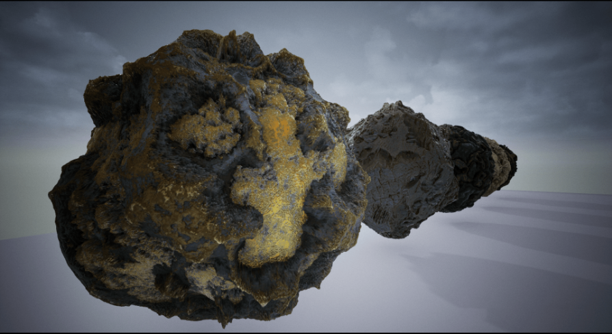 Multi Materials of Rocks in Materials - UE Marketplace