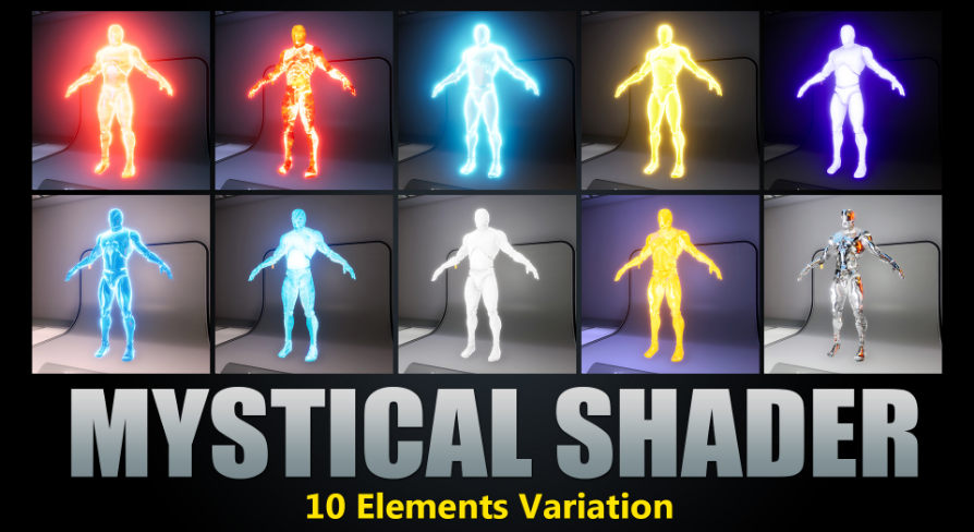 Mystical Shader in Materials - UE Marketplace