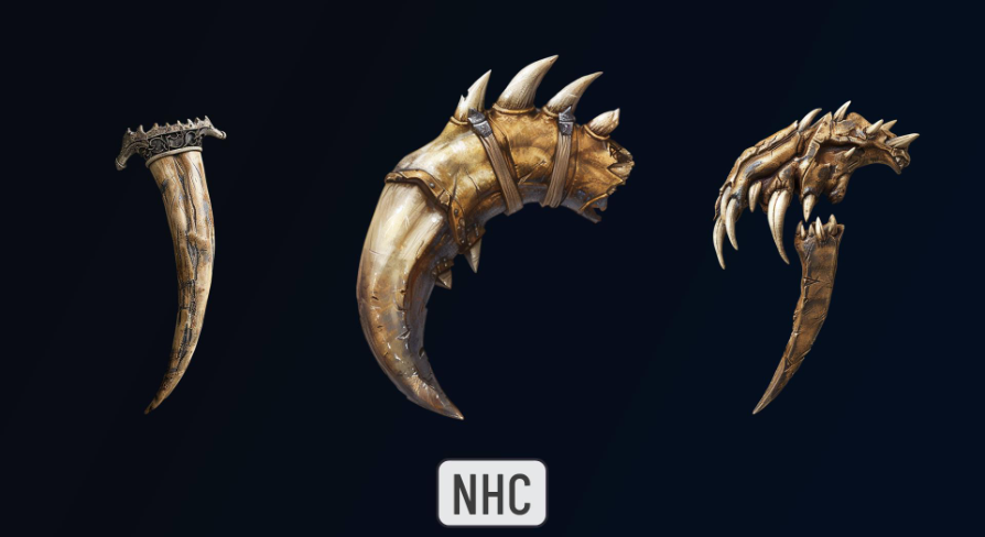 NHC - Saber-Toothed Fangs, 카테고리 2D 애셋 - UE 마켓플레이스