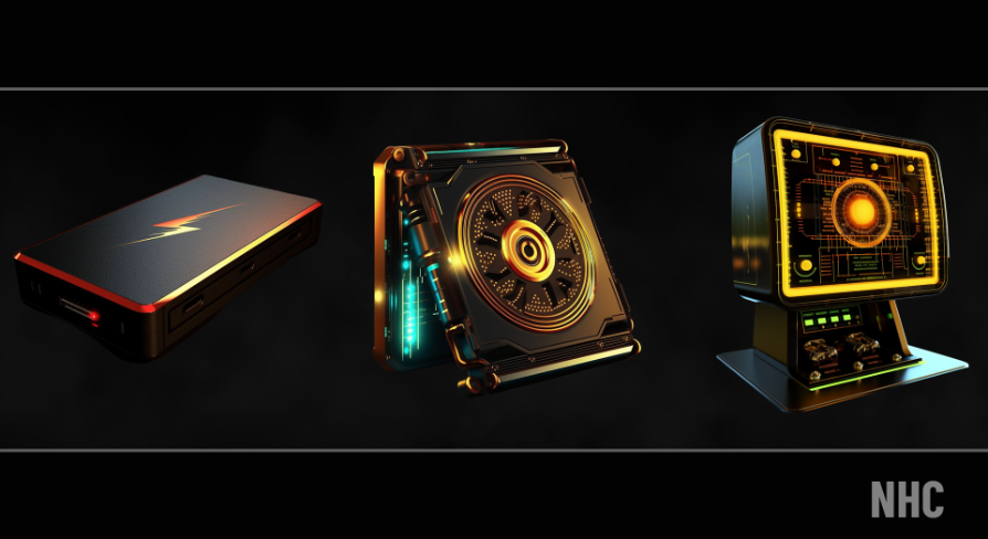 NHC Cyberpunk Computer Pictures in 2D Assets - UE Marketplace