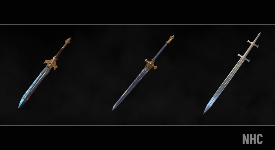 NHC - Fantasy Sword Pictures Pack 1：2Dアセット - UE マーケットプレイス