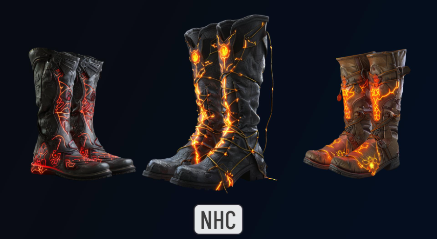 NHC - Magic Boots in 2D Assets - UE Marketplace