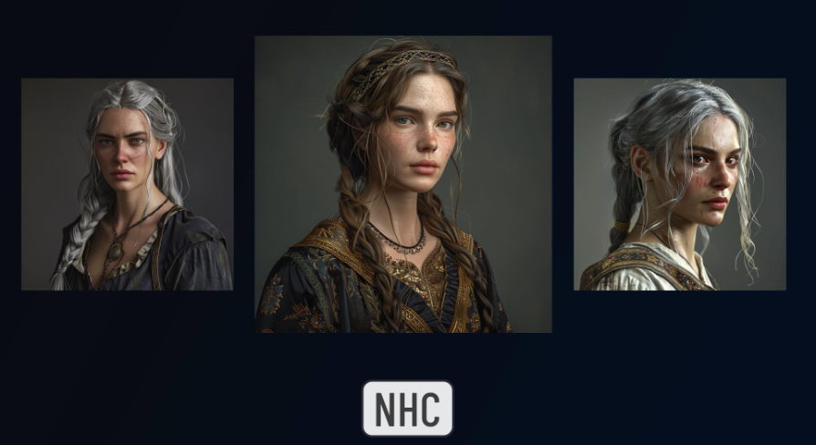 NHC - Slavic Woman in 2D Assets - UE Marketplace