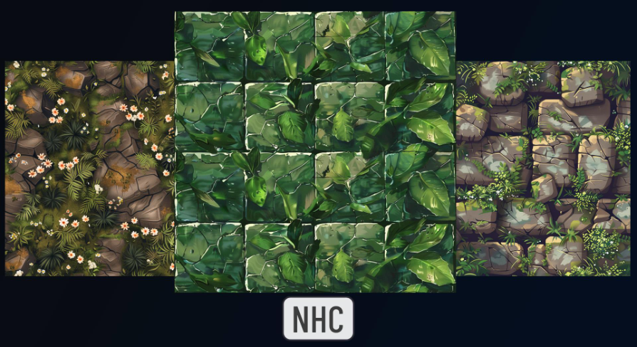 NHC - Nature Textures in 2D Assets - UE Marketplace