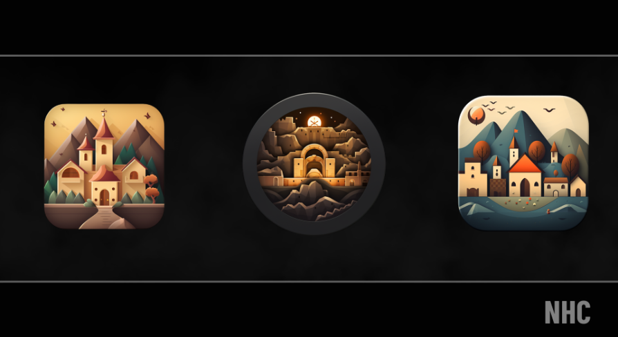 NHC - Town Icons 02, 카테고리 2D 애셋 - UE 마켓플레이스