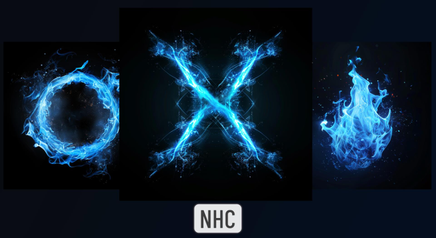 NHC - Visual Blue Effects 02 in 2D Assets - UE Marketplace