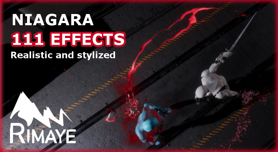NIAGARA : Blood VFX Pack in Visual Effects - UE Marketplace