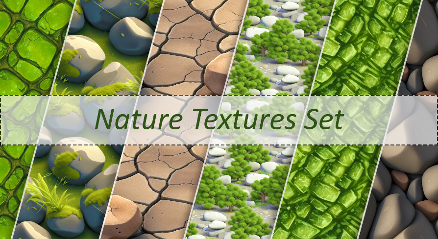 Nature 2D Textures Set in Textures - UE Marketplace