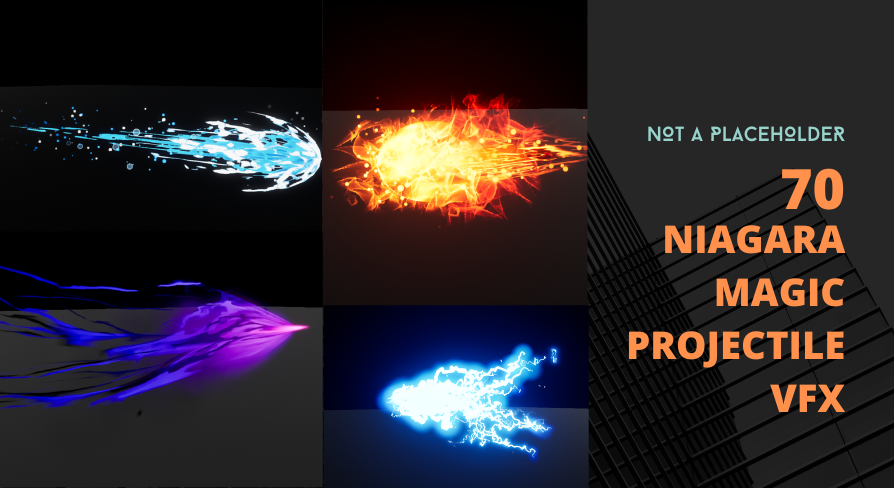Niagara Magic Projectiles VFX in Visual Effects - UE Marketplace
