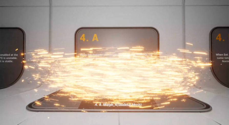 Niagara Morph Effect in Visual Effects - UE Marketplace