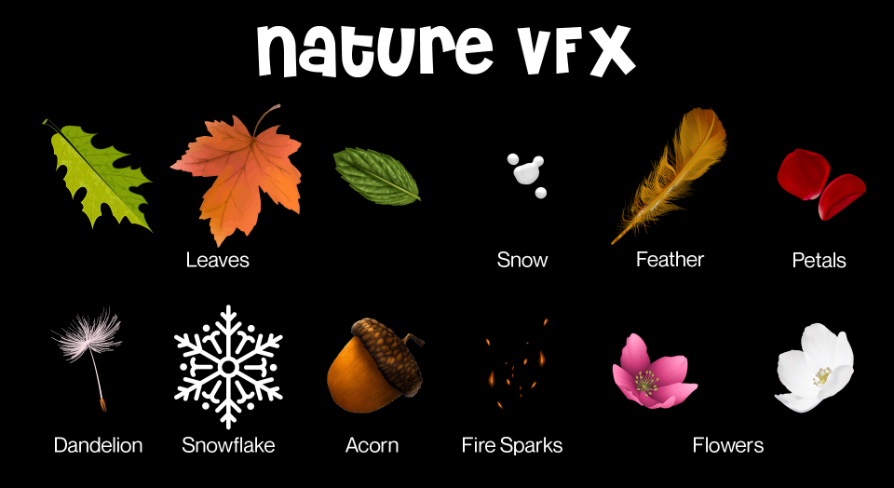 Niagara Nature VFX in Visual Effects - UE Marketplace