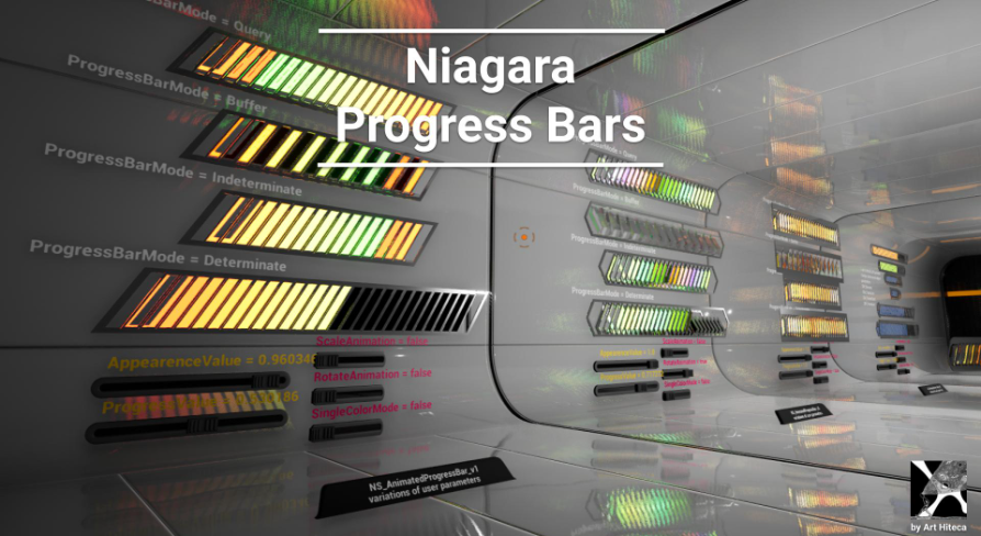 Niagara Progress Bars in Visual Effects - UE Marketplace