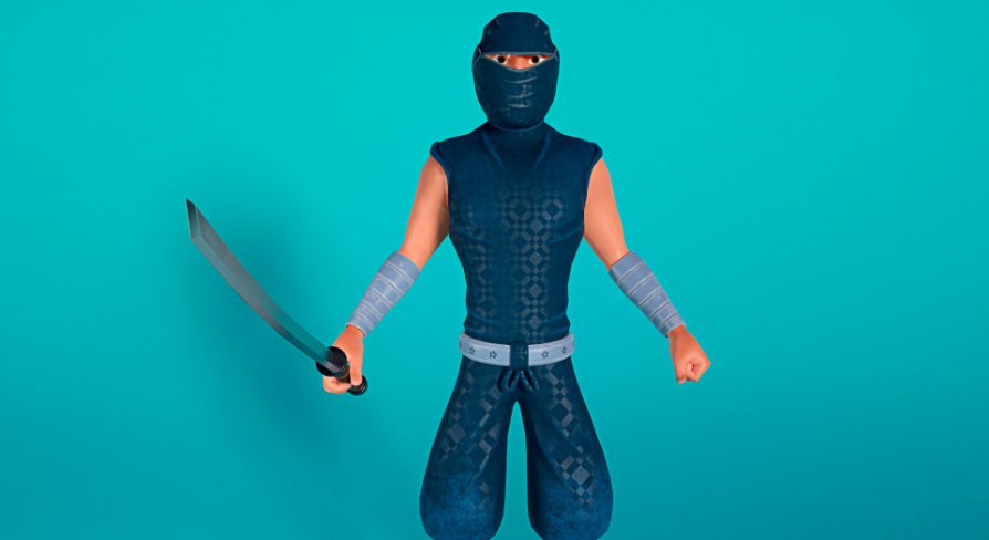 Ninja Ted in Characters - UE Marketplace