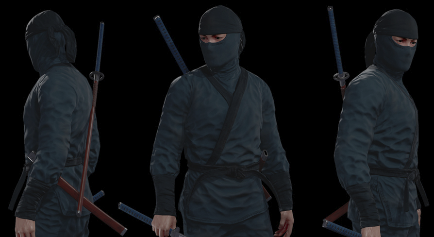 Ninja Warrior in Characters - UE Marketplace