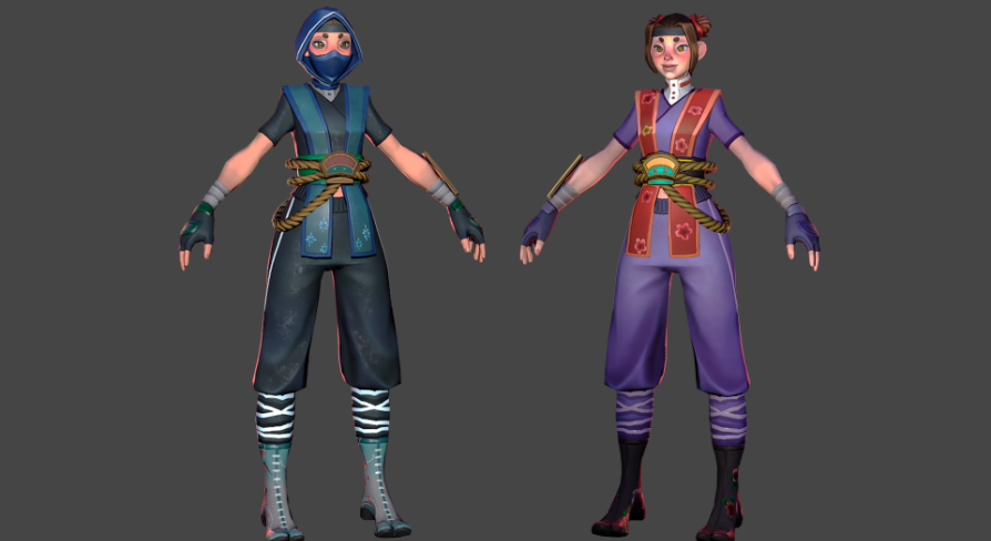 Ninja in Characters - UE Marketplace