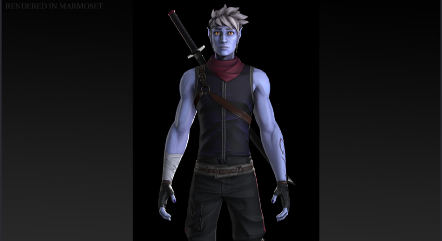 Ninja elf in Characters - UE Marketplace