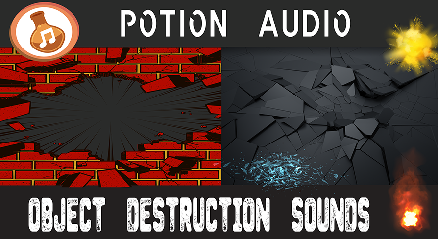 Object Destruction Sounds in Sound Effects - UE Marketplace