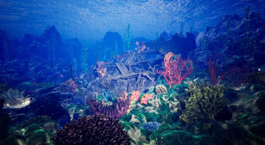 Ocean Environment Pack 2 - Coral Reef, 카테고리 배경 - UE 마켓플레이스