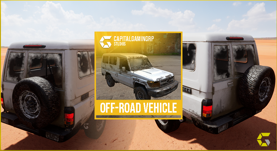 Off-Road Vehicle - Driveable in Blueprints - UE Marketplace