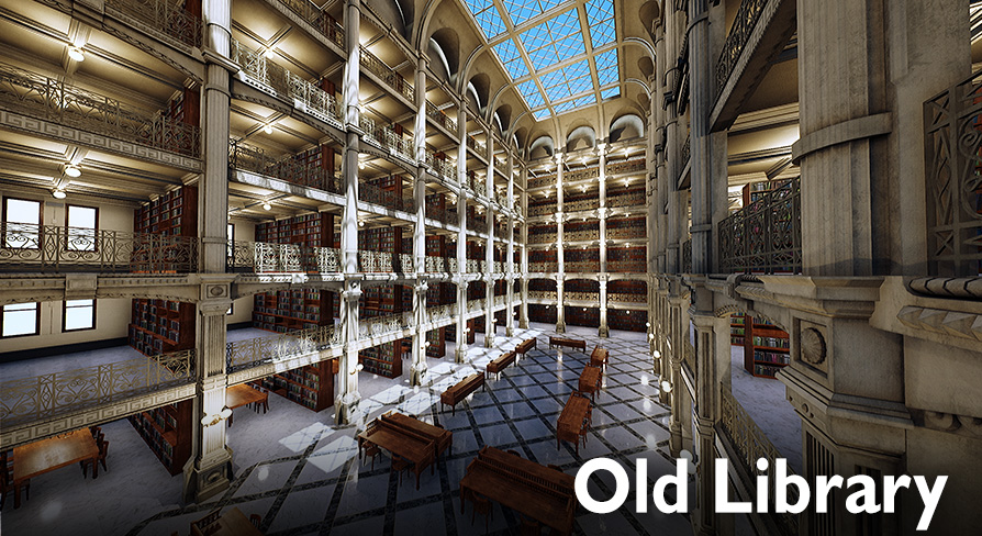 Old University Library in Environments - UE Marketplace