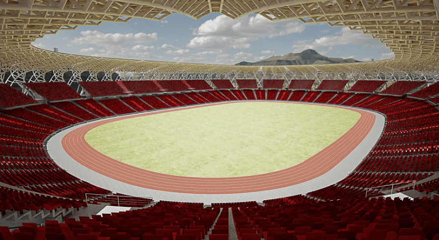 在环境创建的Olympic Stadium - 虚幻引擎商城