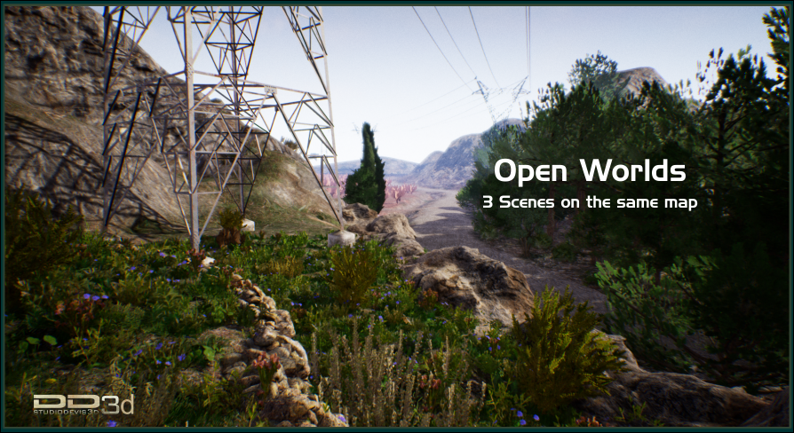 Open Worlds, 카테고리 배경 - UE 마켓플레이스