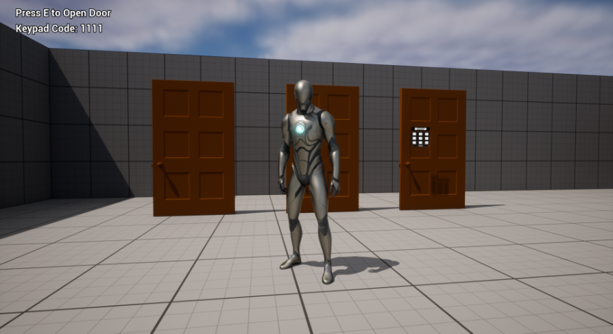 Keypad and lock pick in Blueprints - UE Marketplace