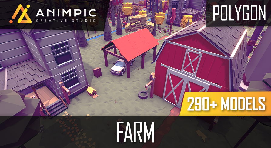 POLY - Farm in Environments - UE Marketplace