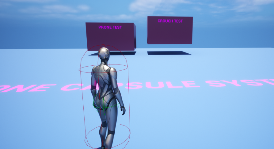 PRONE CAPSULE SYSTEM in Blueprints - UE Marketplace