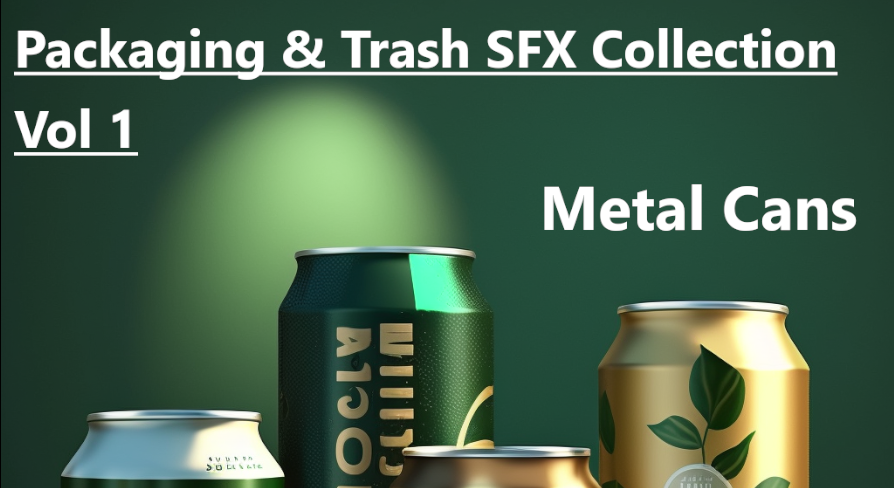 Packaging & Trash SFX Collection Vol 01 - Metal Cans in Sound Effects ...