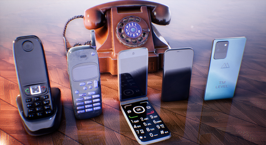 Phone Props / 10 Assets in Props - UE Marketplace