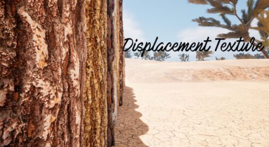 Tree Bark Textures in Materials - UE Marketplace