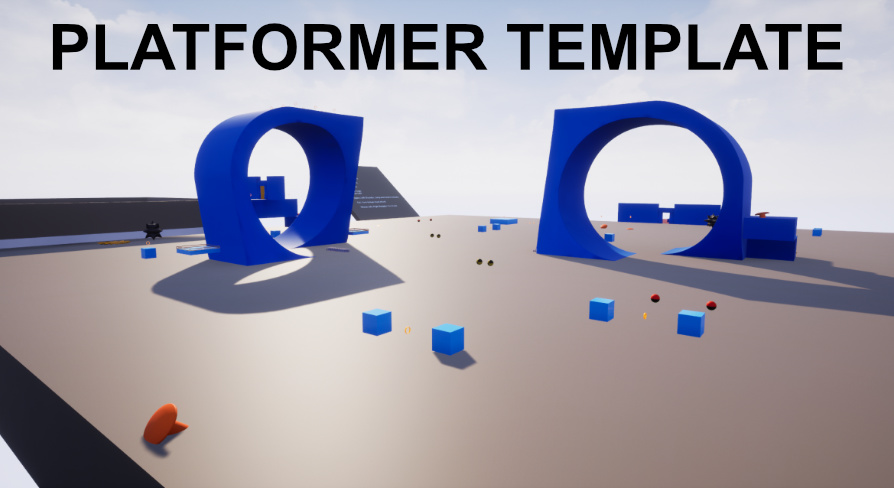 Platformer Template in Blueprints - UE Marketplace