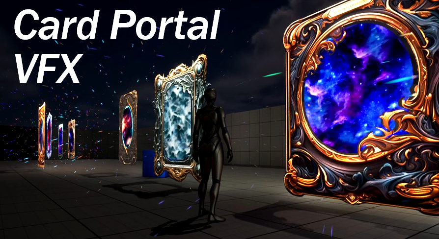 Portal Card VFX in Visual Effects - UE Marketplace