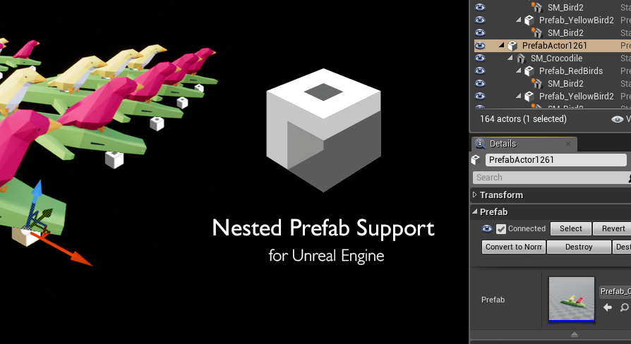 Prefab Tool in Code Plugins - UE Marketplace
