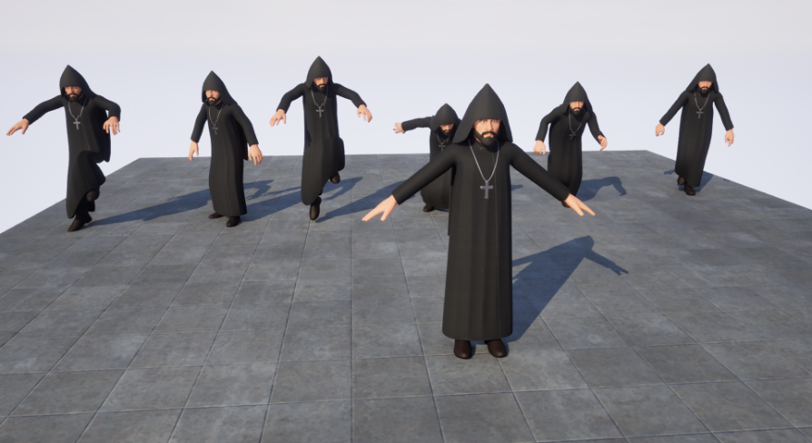 Priest, 카테고리 캐릭터 - UE 마켓플레이스