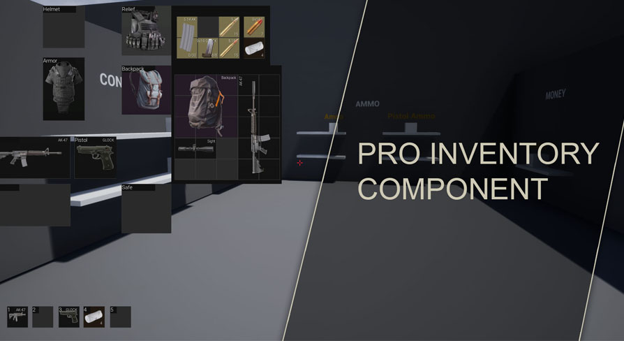 Pro Inventory Component in - UE Marketplace