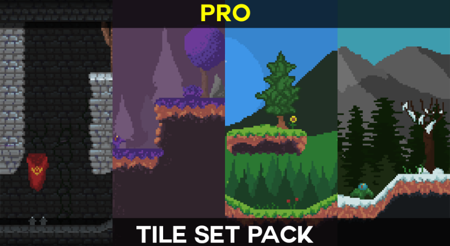 Pro Tile Set Pack：2Dアセット - UE マーケットプレイス