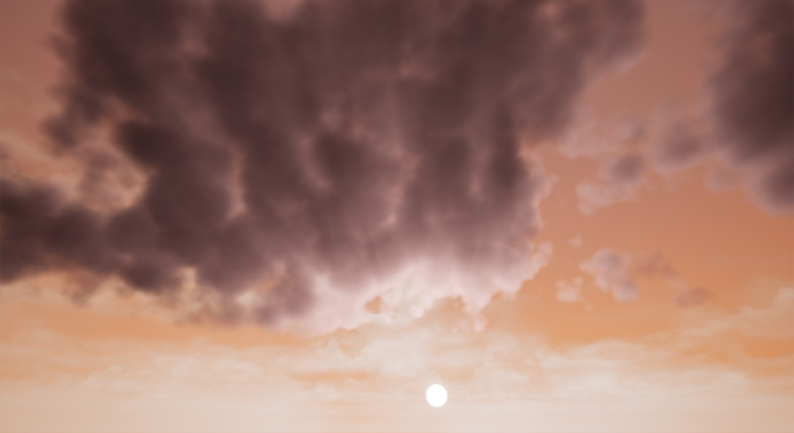 Procedural Clouds in Blueprints - UE Marketplace
