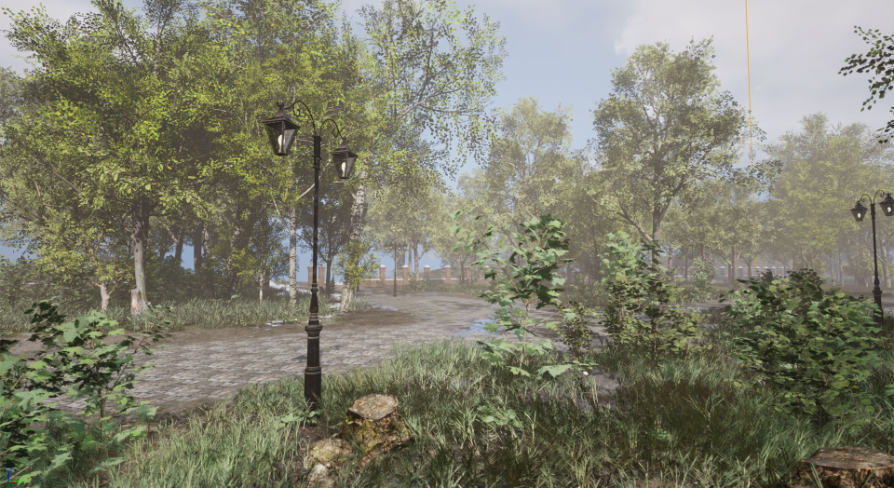 Procedural Forest Pack in Environments - UE Marketplace
