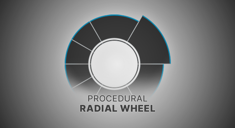 Procedural Radial Wheel Menu in Blueprints - UE Marketplace