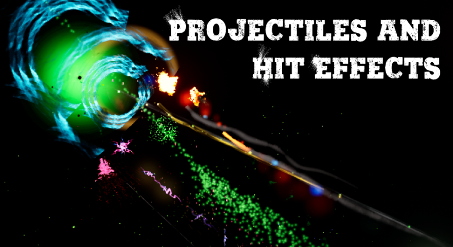 Projectiles & Hit Effects in Visual Effects - UE Marketplace